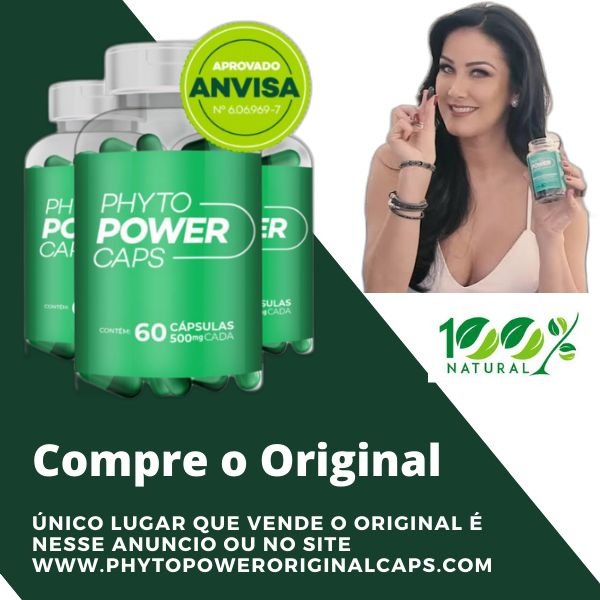 Phyto Power Caps - Loja Oficial, Loja Online | Shopee Brasil