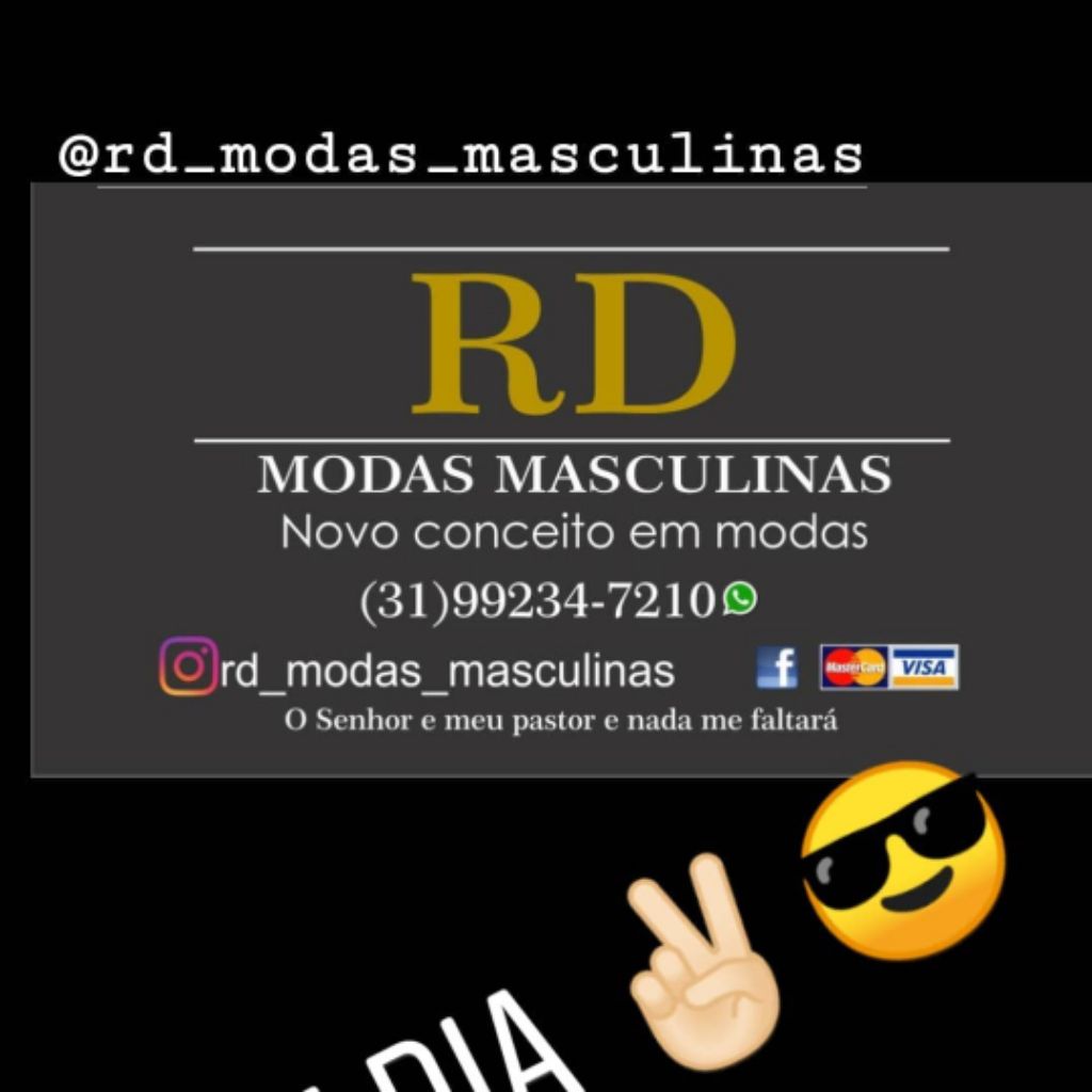 RD Modas Masculinas, Loja Online | Shopee Brasil