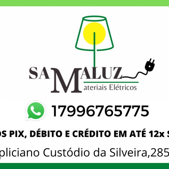 SAMALUZ MAT. ELETRICOS E ELETRONICO, Loja Online | Shopee Brasil