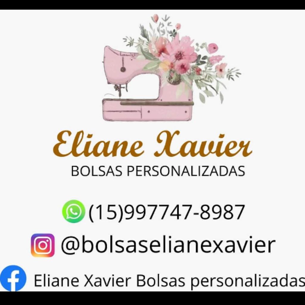 Eliane Xavier Bolsas personalizadas, Loja Online | Shopee Brasil