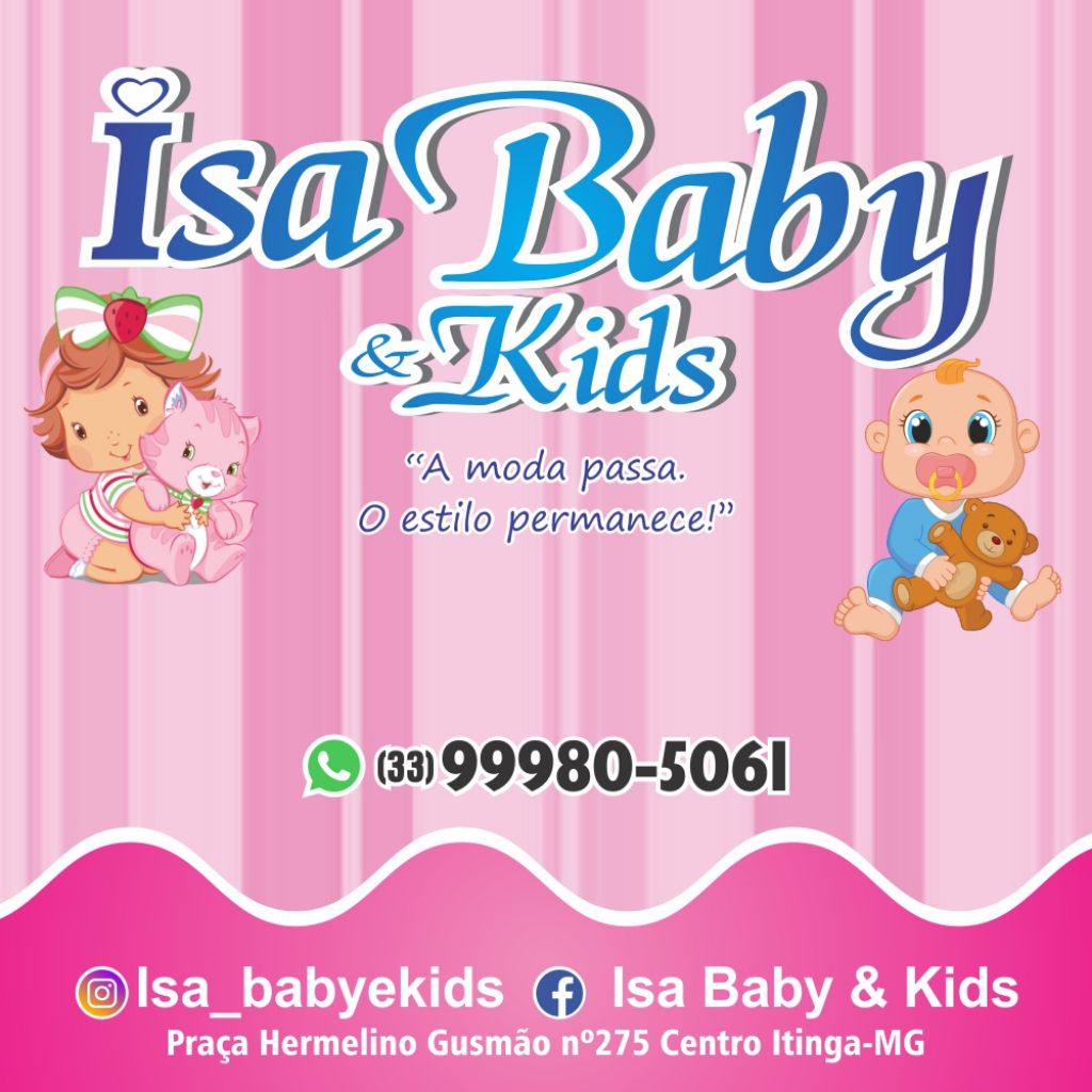 Isa Baby & kids, Loja Online | Shopee Brasil