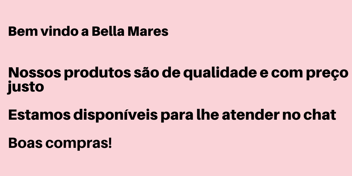 Bella Mares, Loja Online | Shopee Brasil