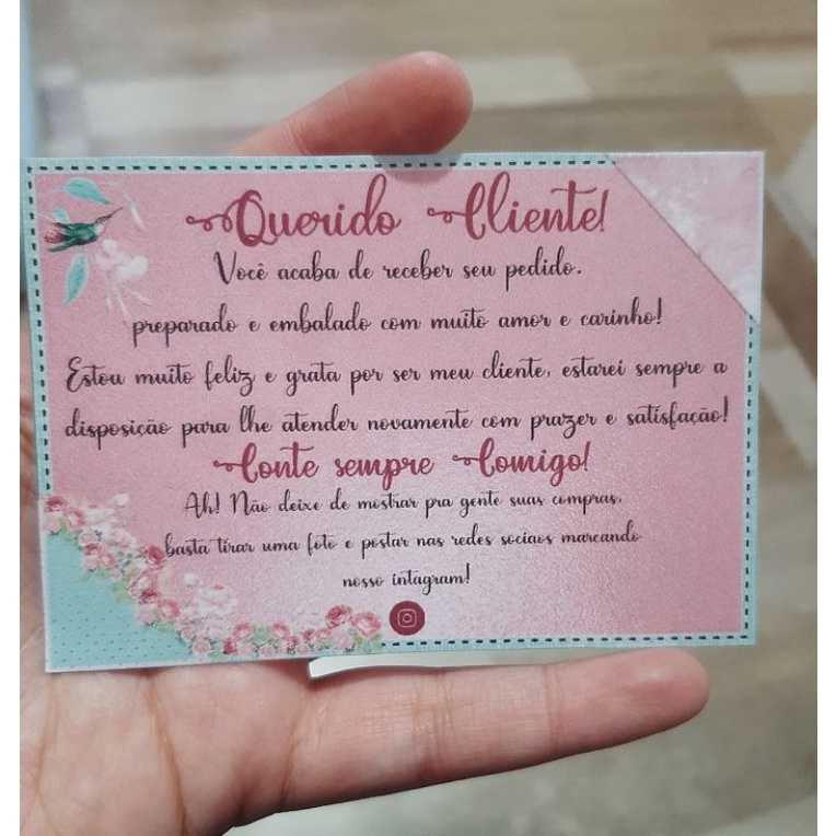Carta de agradecimento ao cliente🔮 Descubra o mundo de possibilidades ...