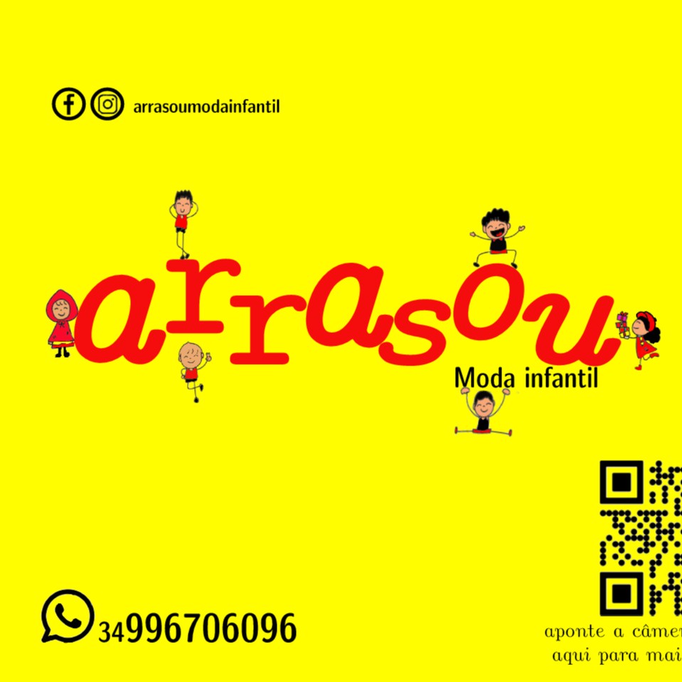 Arrasou Moda Infantil, Loja Online | Shopee Brasil