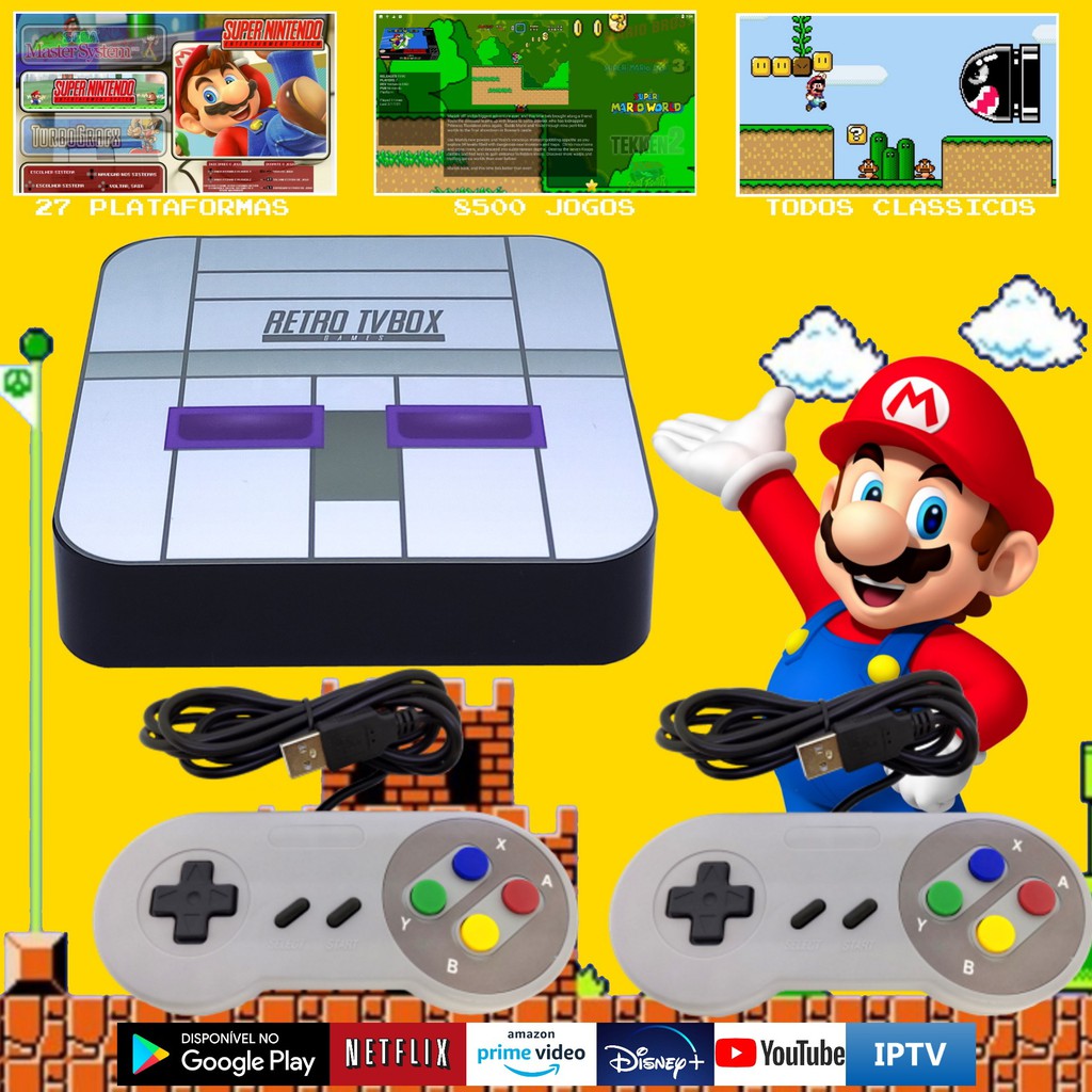 Video Games Retro Tv Box, Loja Online | Shopee Brasil