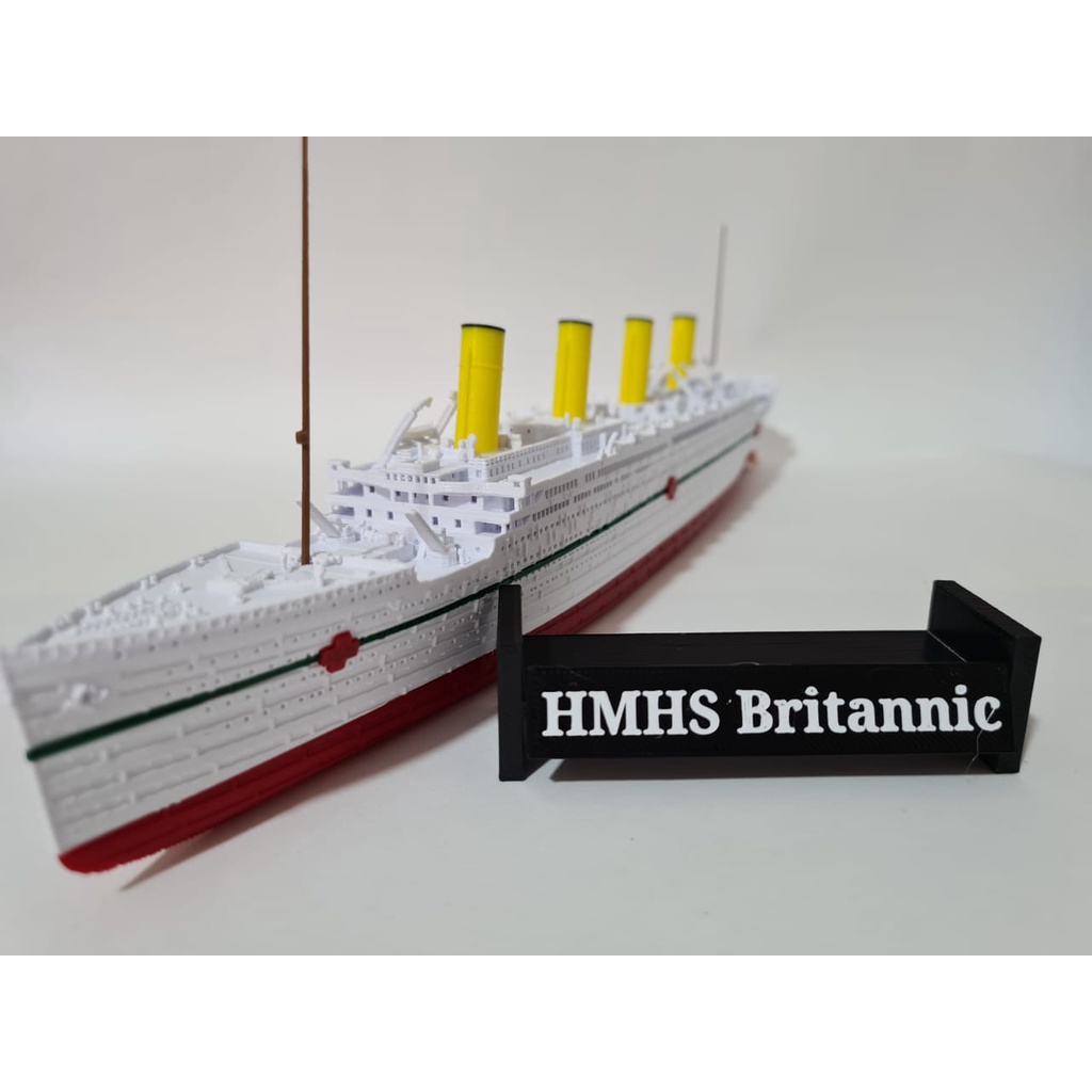 HMHS BRITANNIC Model By TheRoller3d The Most Historically