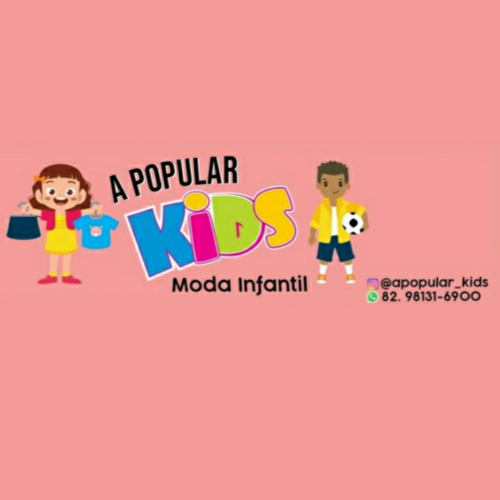 A Popular Kids, Loja Online | Shopee Brasil