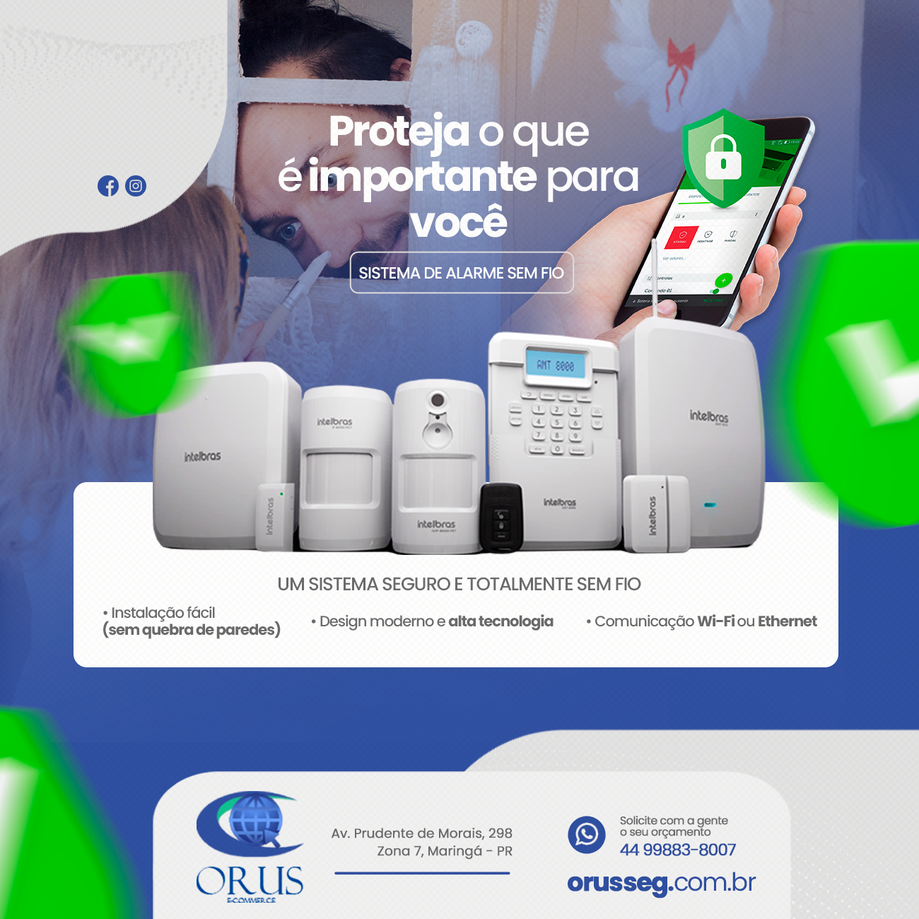 ORUS TECNOLOGIA EM SEGURANCA, Loja Online | Shopee Brasil