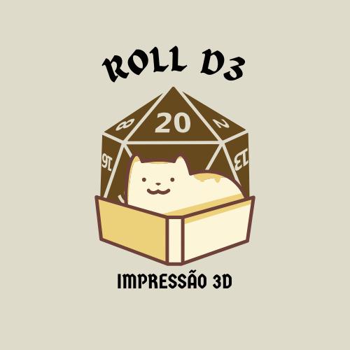 Roll D3 - Impressão 3d, Loja Online | Shopee Brasil