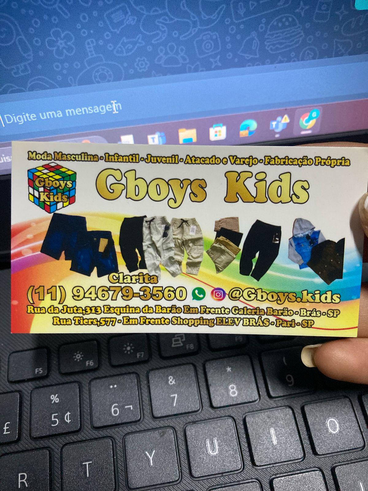 Gboys Kids, Loja Online | Shopee Brasil