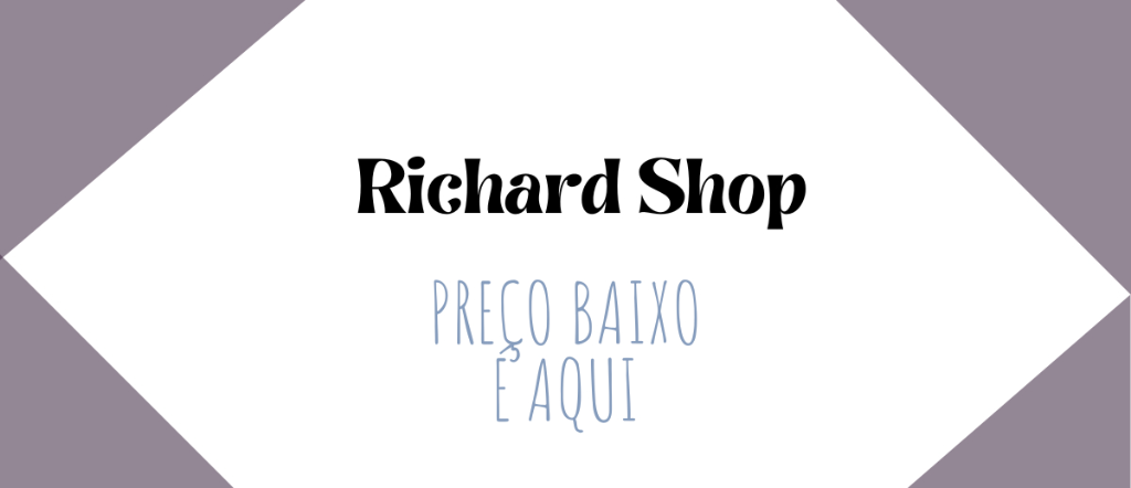RICHARD SHOP UTILIDADES, Loja Online | Shopee Brasil