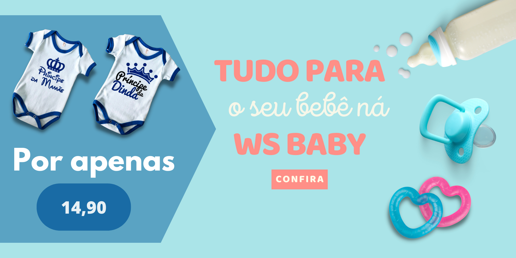 WS Baby amor em cada detalhe, Loja Online | Shopee Brasil