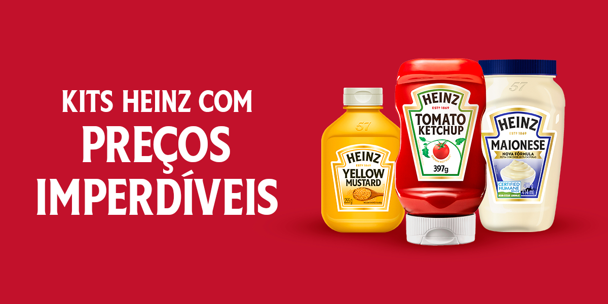 Heinz Oficial | Loja Oficial | Shopee Brasil 2024