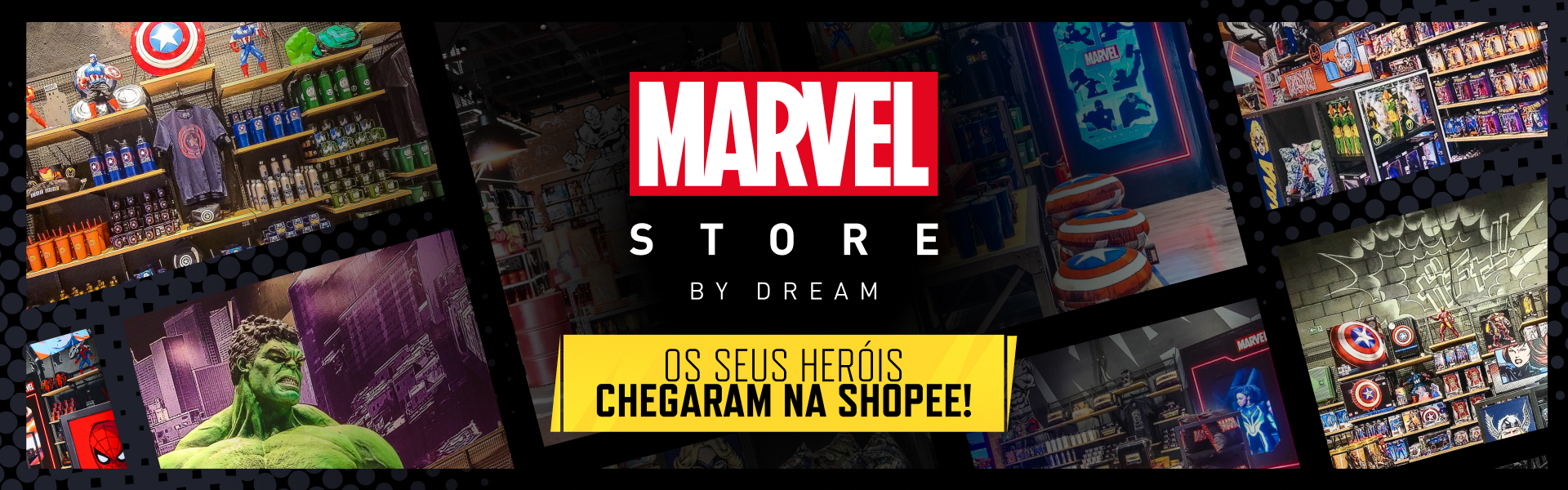 Marvel Store By Dream | Loja Oficial | Shopee 2026