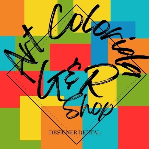 Arte coloridaG&R desing digital, Loja Online | Shopee Brasil