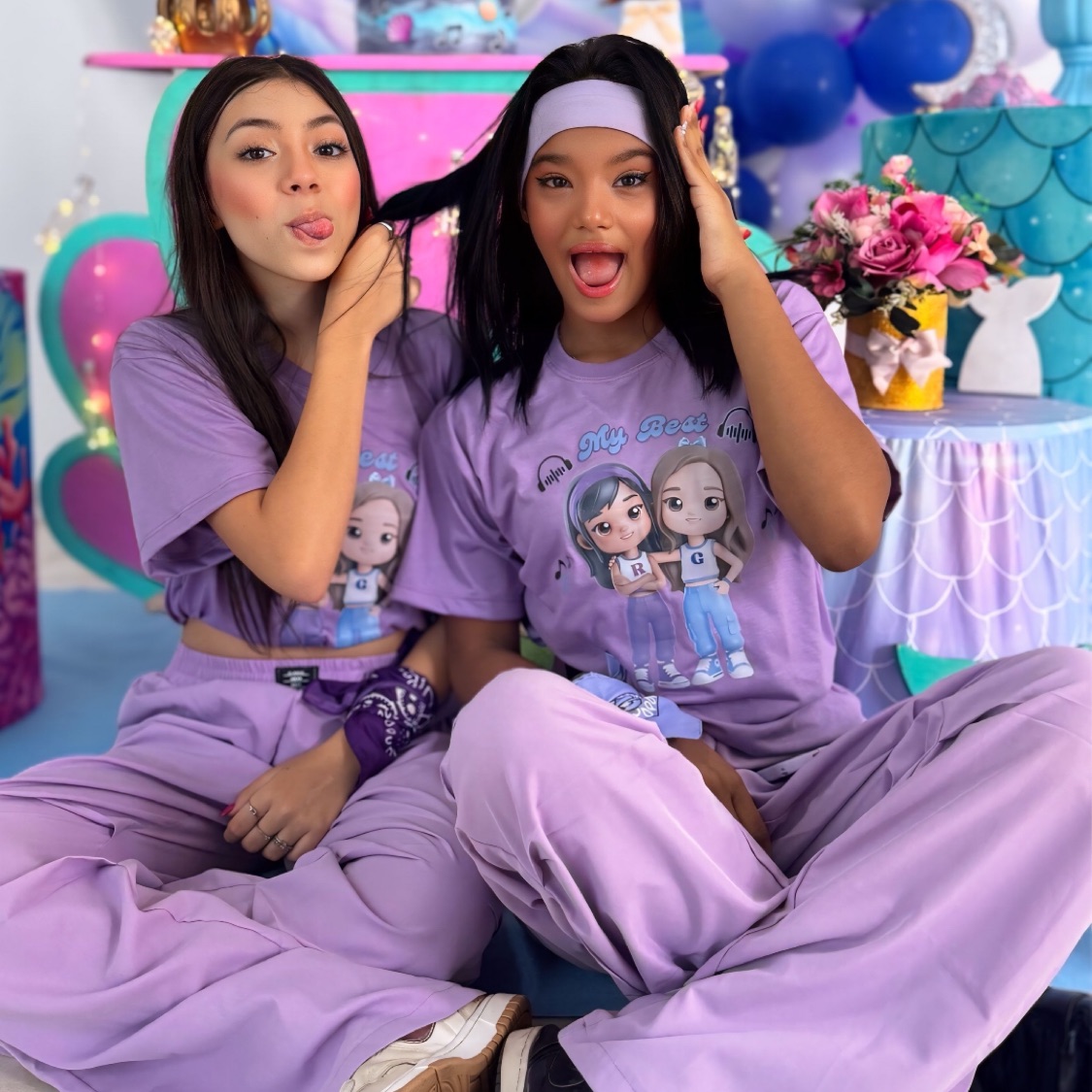 MY BEST Rafinha e Gabi 💜🩵, Loja Online | Shopee Brasil