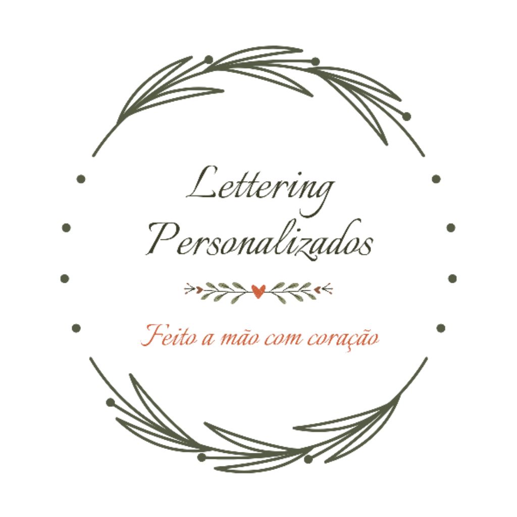 Lettering personalizados, Loja Online | Shopee Brasil
