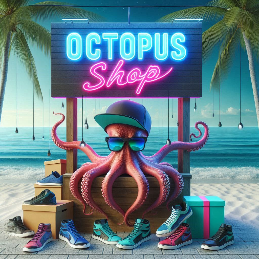 Octopus shop, Loja Online | Shopee Brasil