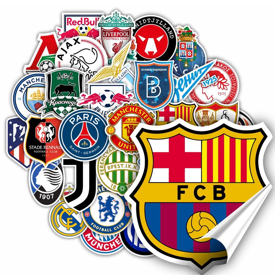 Escudos de Times de Futebol Europeu para Imprimir - Aprender a Desenhar