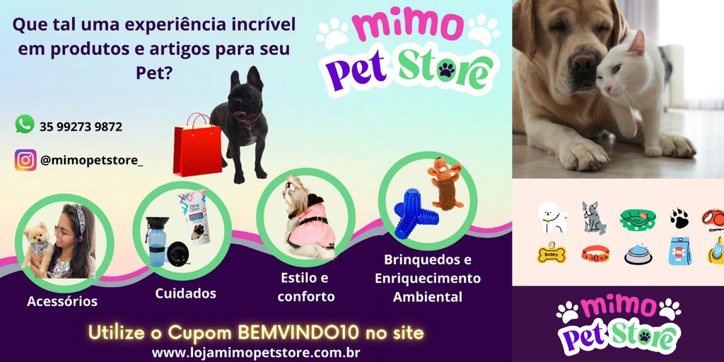 Mimo Pet Store, Loja Online | Shopee Brasil